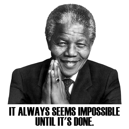 Nelson Mandela by Marcossoft - Sticker Maker for WhatsApp