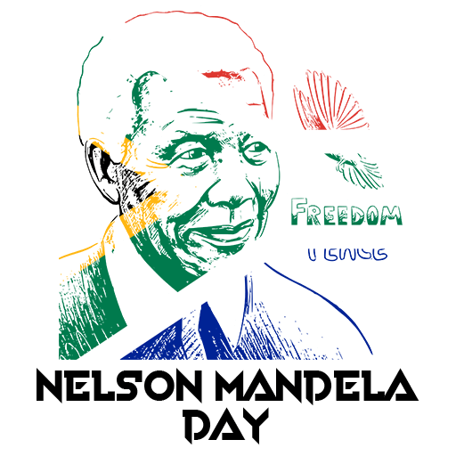 Nelson Mandela by Marcossoft - Sticker Maker for WhatsApp