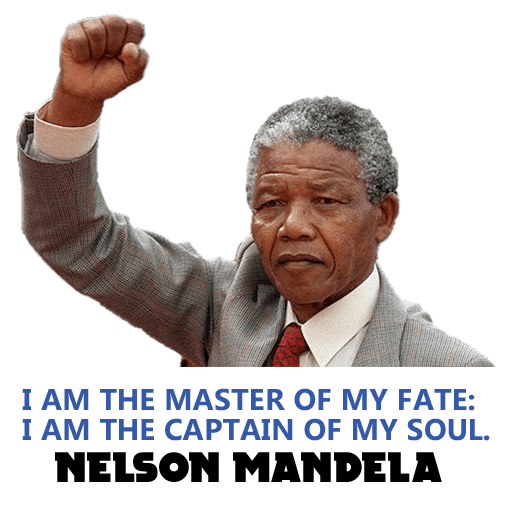 Nelson Mandela by Marcossoft - Sticker Maker for WhatsApp