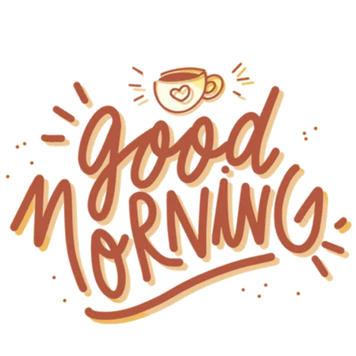 Good Morning by GM - Sticker Maker for WhatsApp